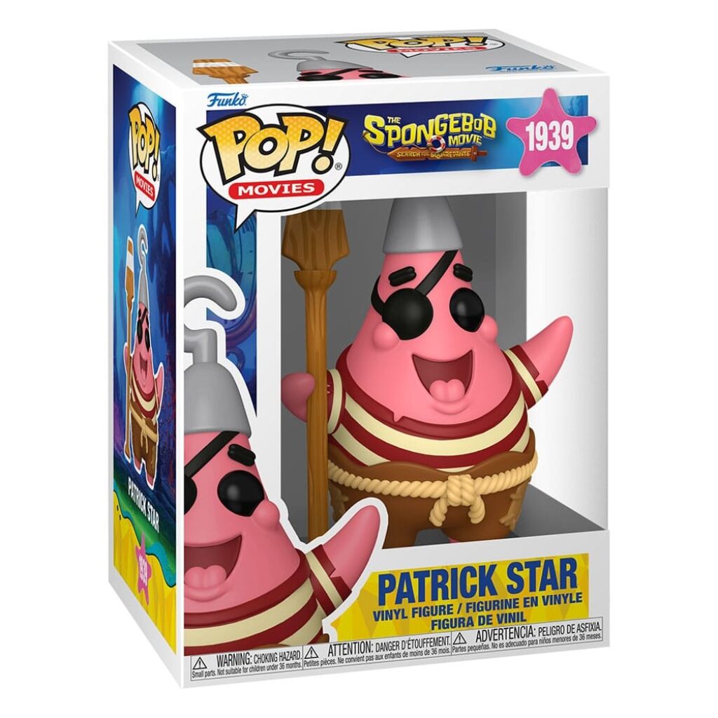 Pop! Movies SpongeBob SquarePants Patrick Star | Webshop A Space Oddity ...