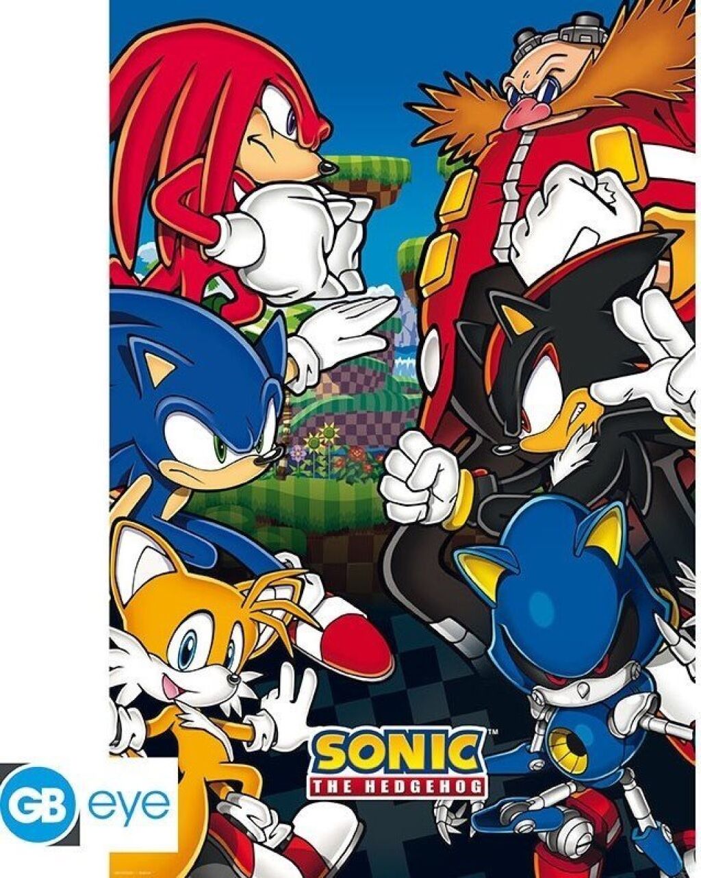 Sonic the Hedgehog poster | Webshop A Space Oddity speelgoedwinkel ...